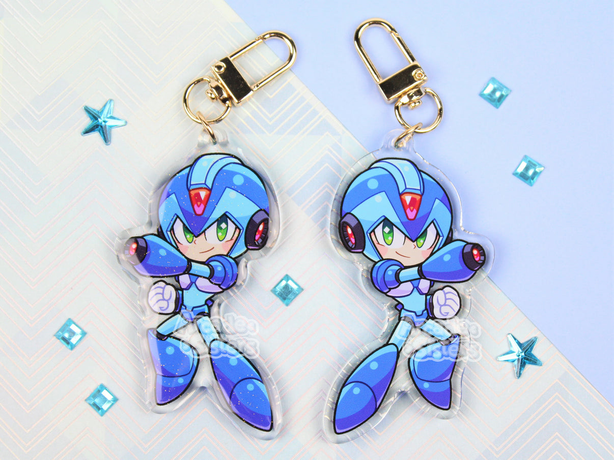 Megaman X Keychain – Arcade Sisters