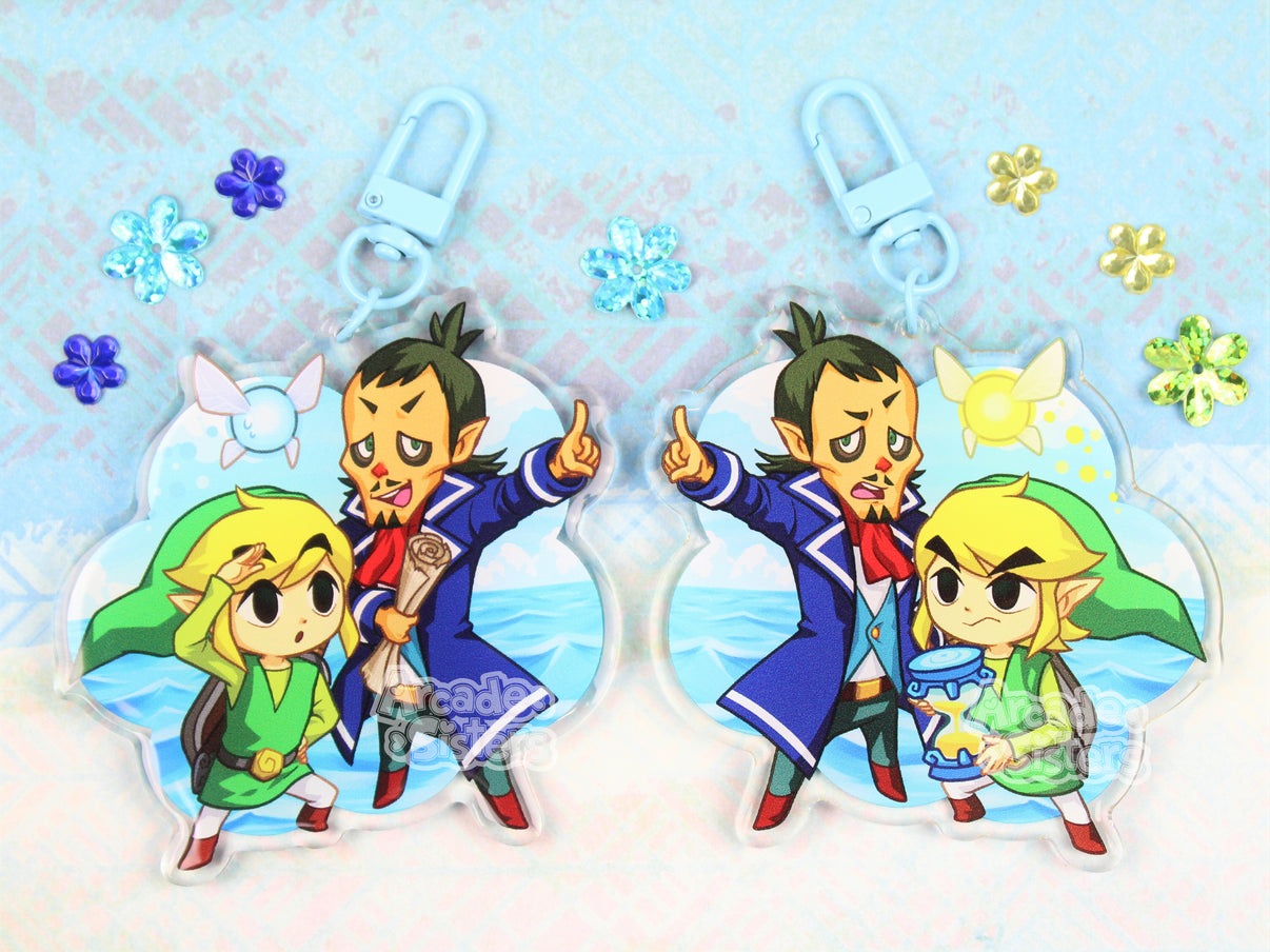 Toon Link Keychain – Arcade Sisters